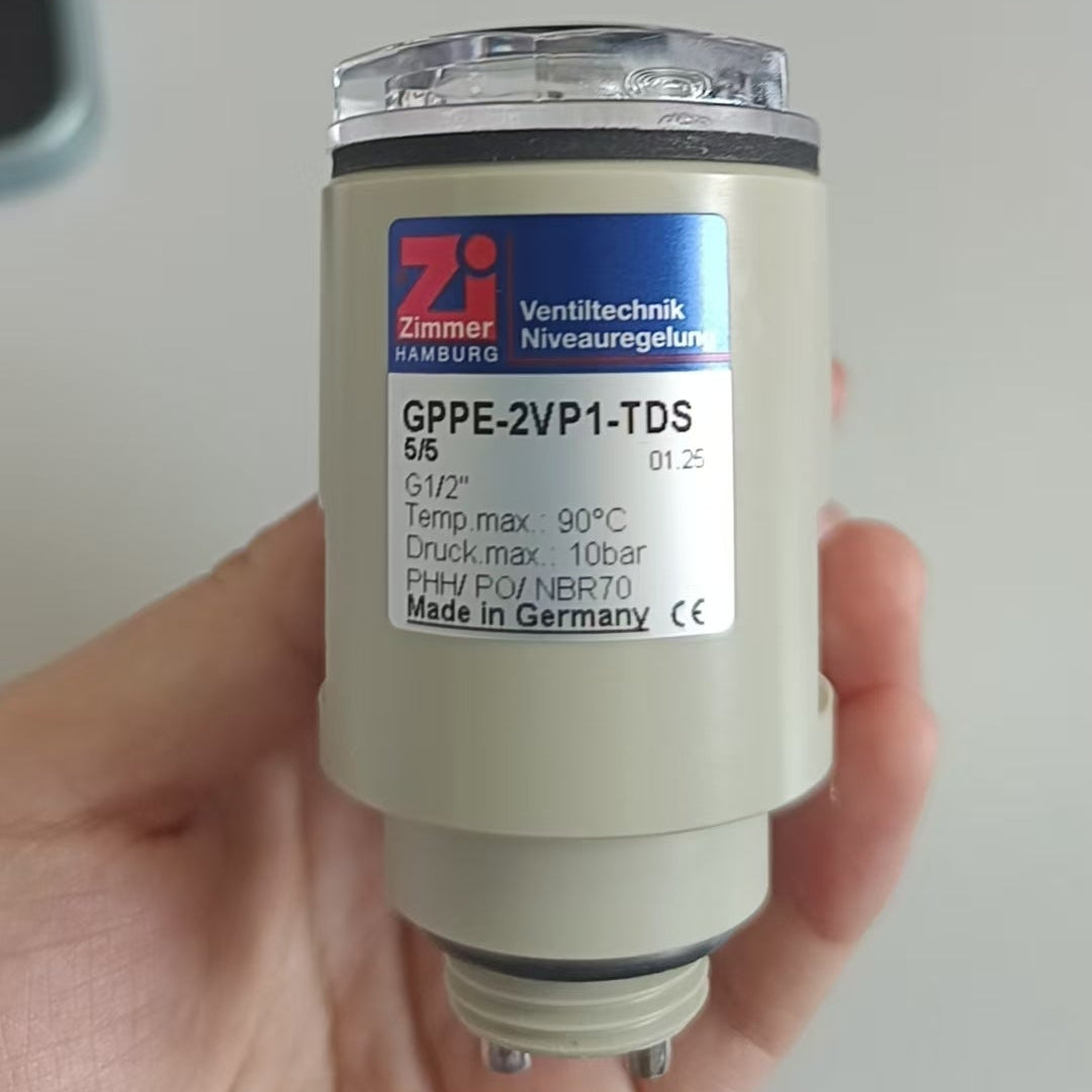 Zimmer GPPE-2VP1-TDS GPPE Series Level Control Electrode, G1/2", 10 Ba ...