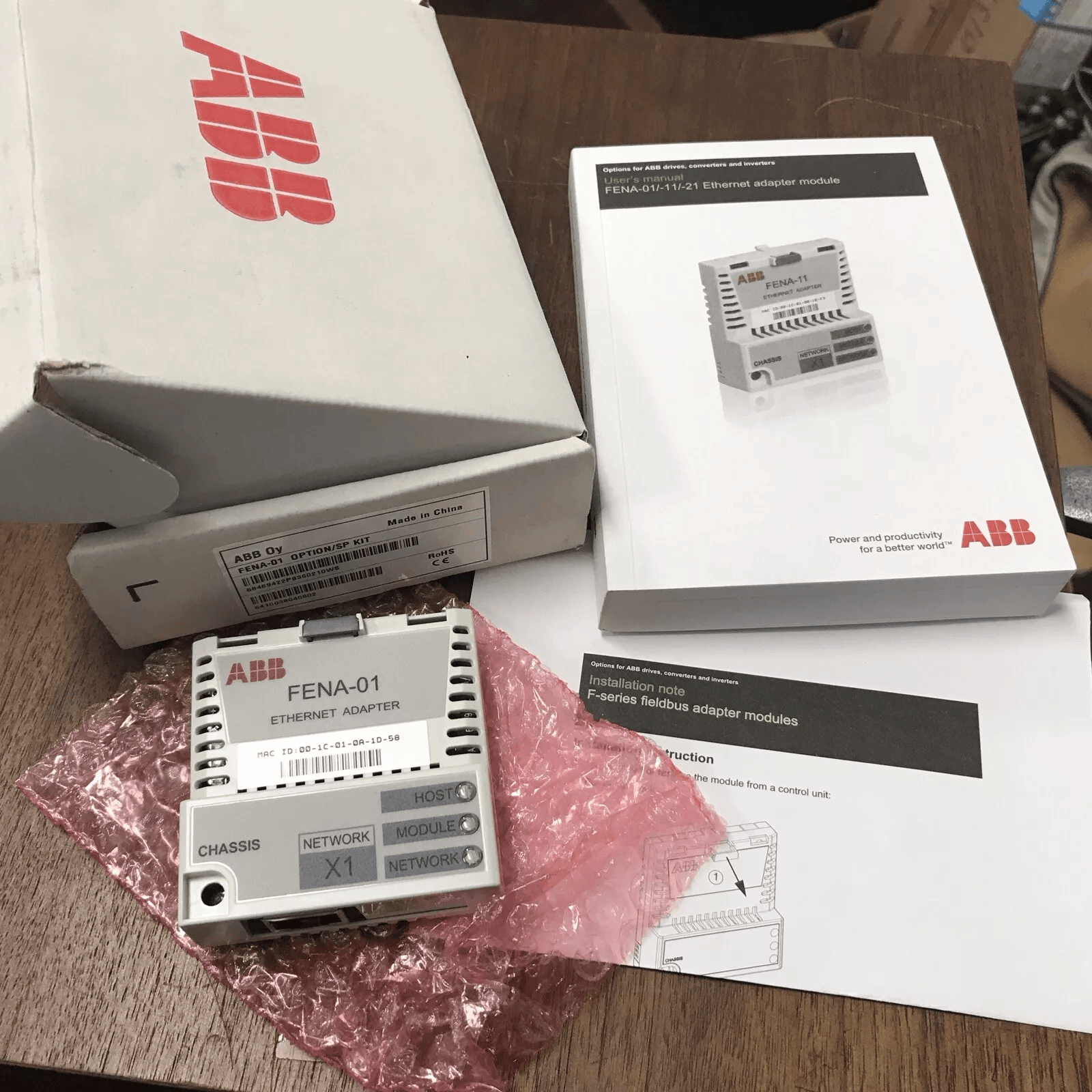 ABB FENA-21 Ethernet Adapter Module – Apexon Solutions LLC