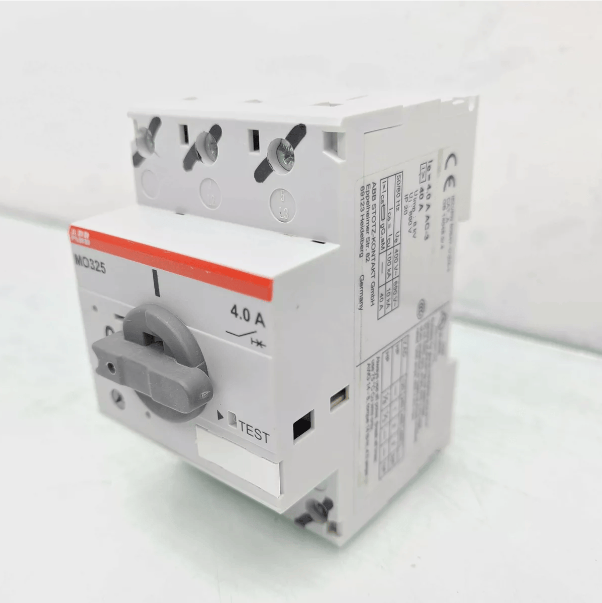 ABB MO325-6.3 Manual Motor Starter – Apexon Solutions LLC