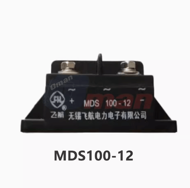 Thyristor rectifier module : MDS100-12 ( Mounting dimensions 70*36 ...