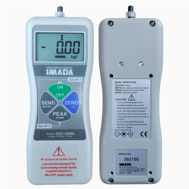 IMADA DS2-200N Digital Force Gauge – Apexon Solutions LLC