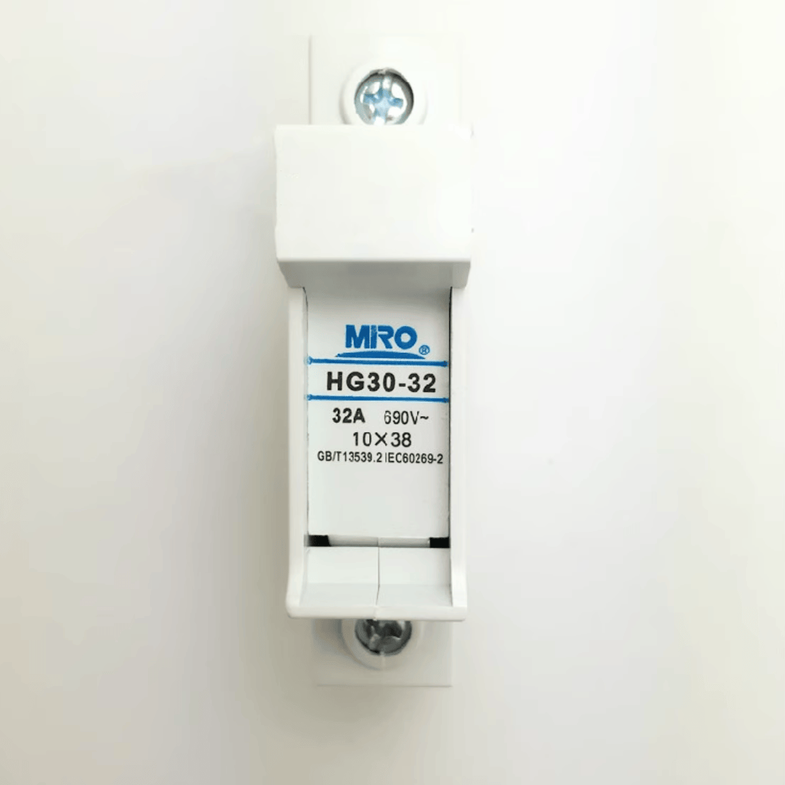 MIRO HG30-32 32A 500V-690V 10*38 Fuses Base (12pcs) – Apexon Solutions LLC